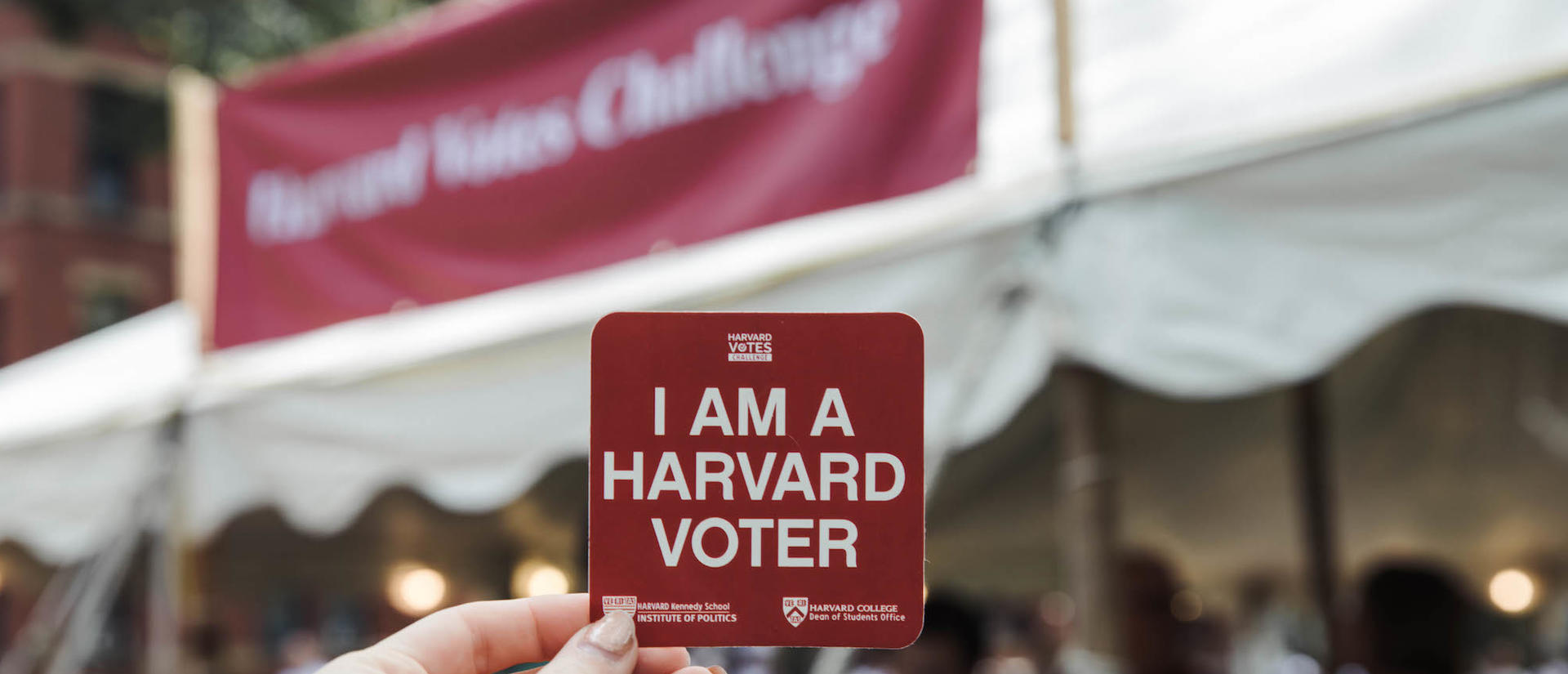 Be a Voter | Harvard Votes Challenge